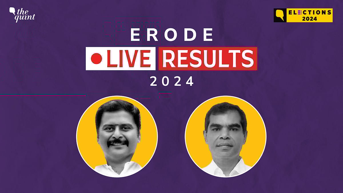 Erode Election Result 2024 Live Updates: DMK's K.E. Prakash Has Won ...