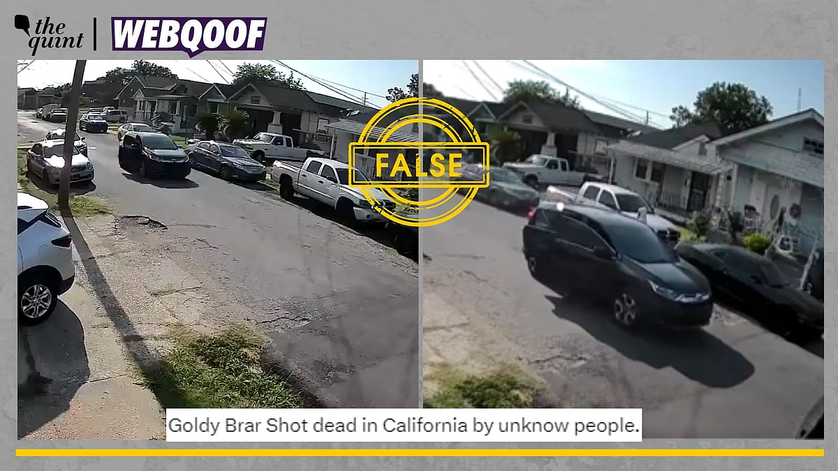 Fact-Check | Old, Unrelated Clip Viral as Gangster Goldy Brar Being ...