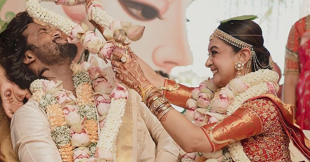 In Photos: Aishwarya Arjun and Umapathy Ramaiah Tie the Knot In Chennai