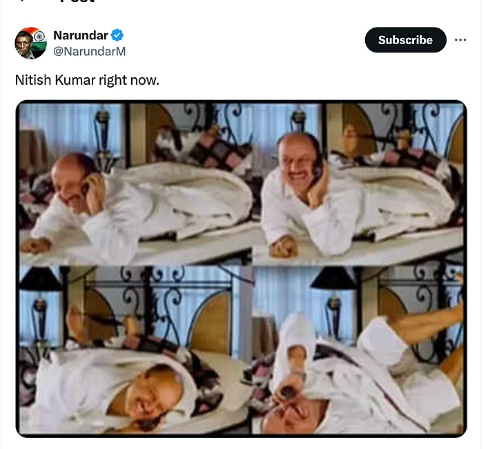 Nitish Kumar Memes Flood Internet As He Holds Key to Next Govt At Centre