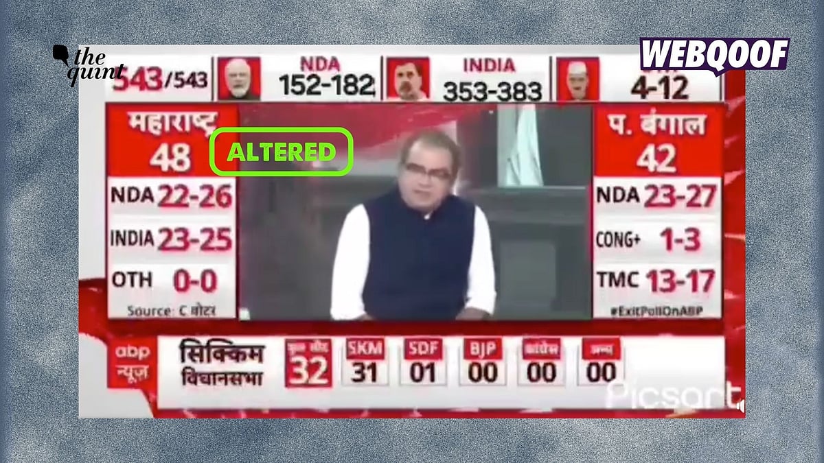 Fact-Check: Video of ABP News' Exit Polls Predicting Massive Win for ...