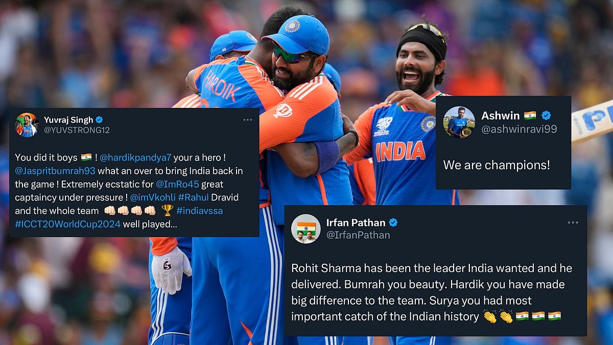 Fans React as India Win 2024 T20 World Cup Final Against South Africa