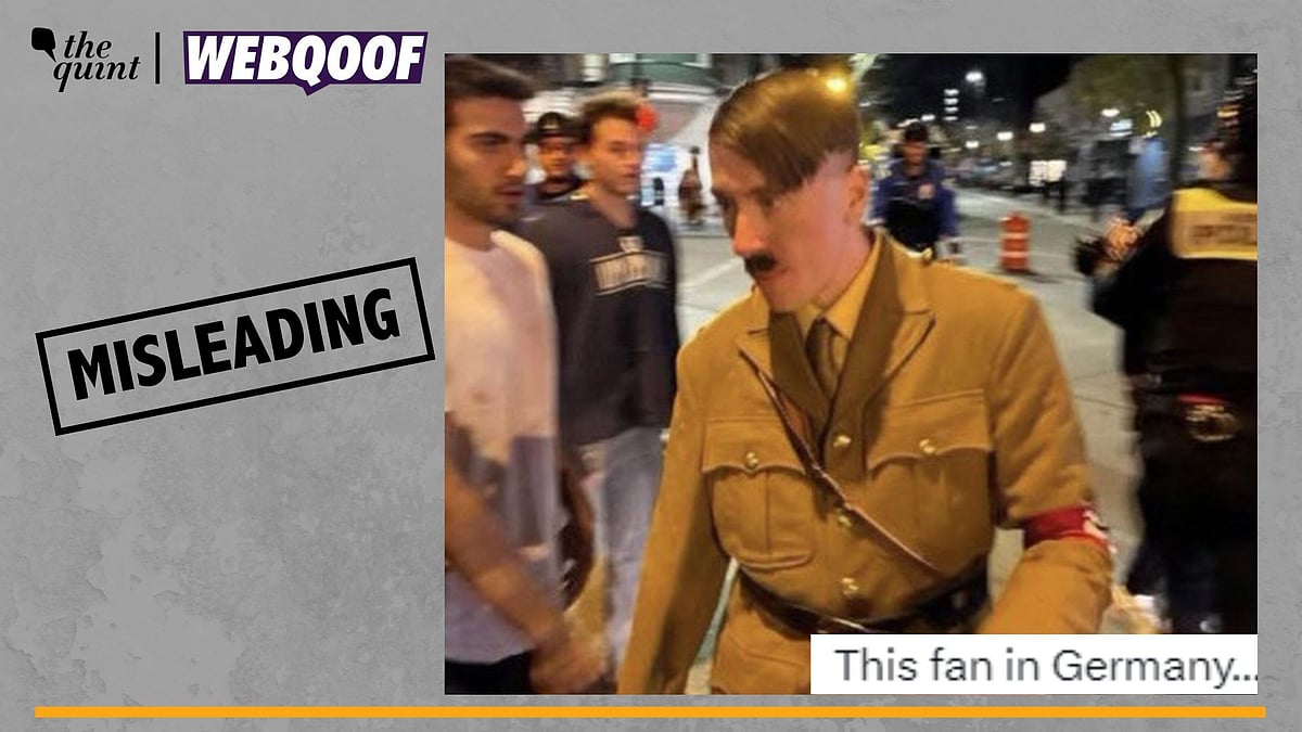 Fact-Check | Old Image of Man Dressed as Adolf Hitler Falsely Linked to ...