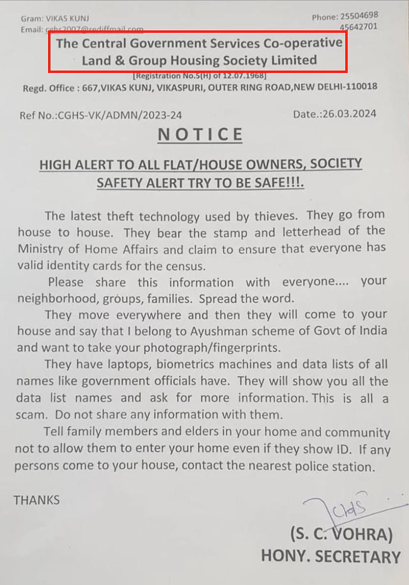 Fact-Check: Viral Circular Warning People Against Thieves Disguised as ...