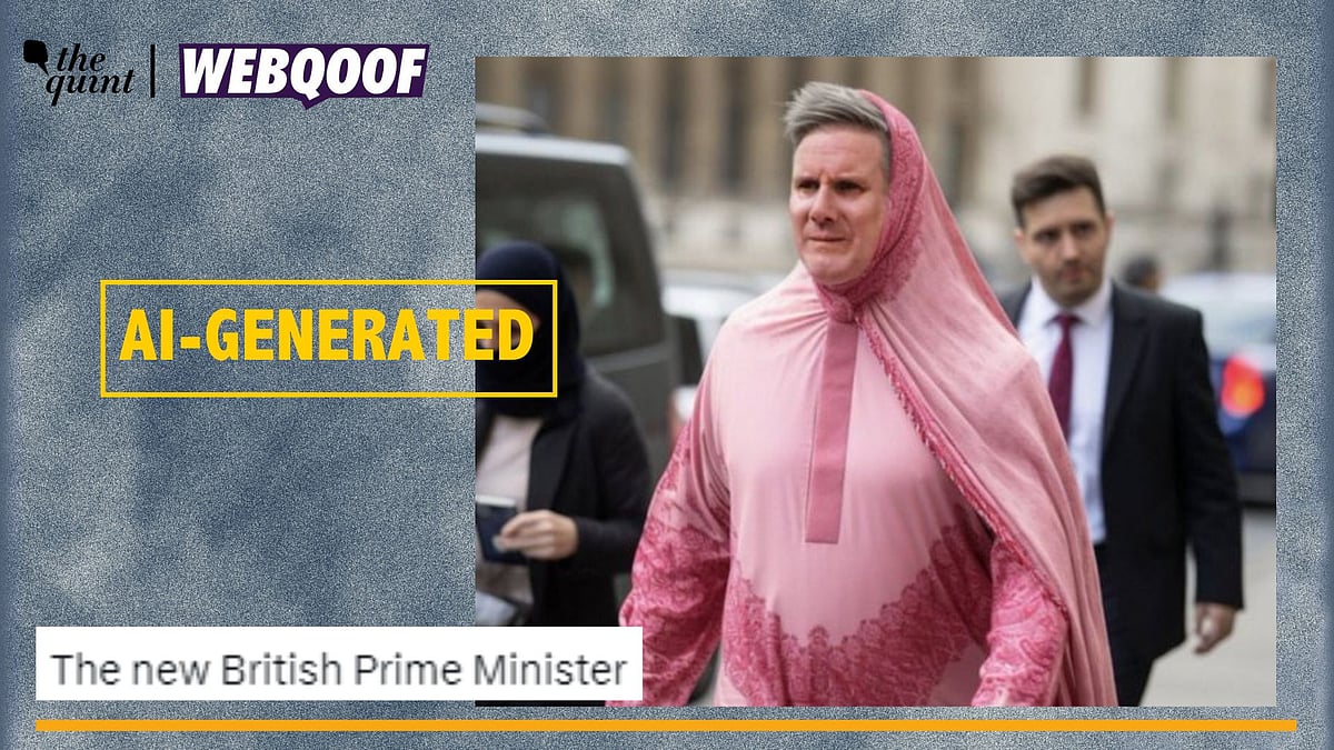 Fact-Check | This Image of UK PM Keir Starmer Is AI-Generated and Not Real