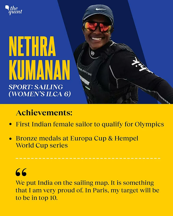 Paris Olympics 2024: Nethra Kumanan – India’s First Female Sailor at ...
