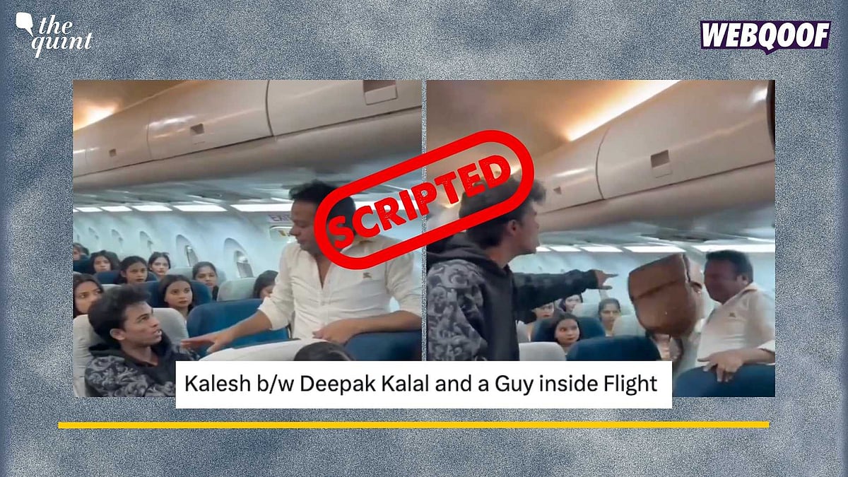 Fact-Check: Scripted Video Of Fight Between Deepak Kalal and Passenger ...