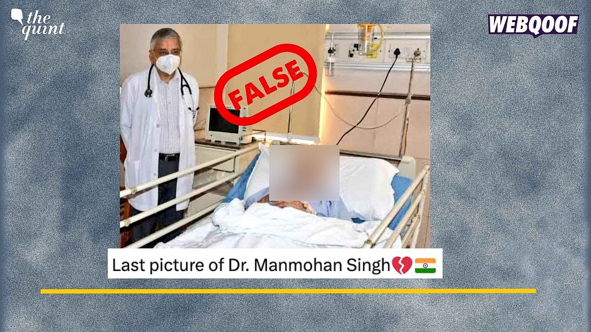 Fact-Check: 2021 Of Manmohan Singh In Hospital Bed Viral As Last Photo ...