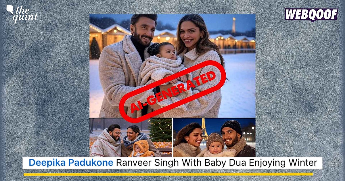 Fact-Check | AI-Generated Images Of Deepika Padukone and Ranveer Singh ...