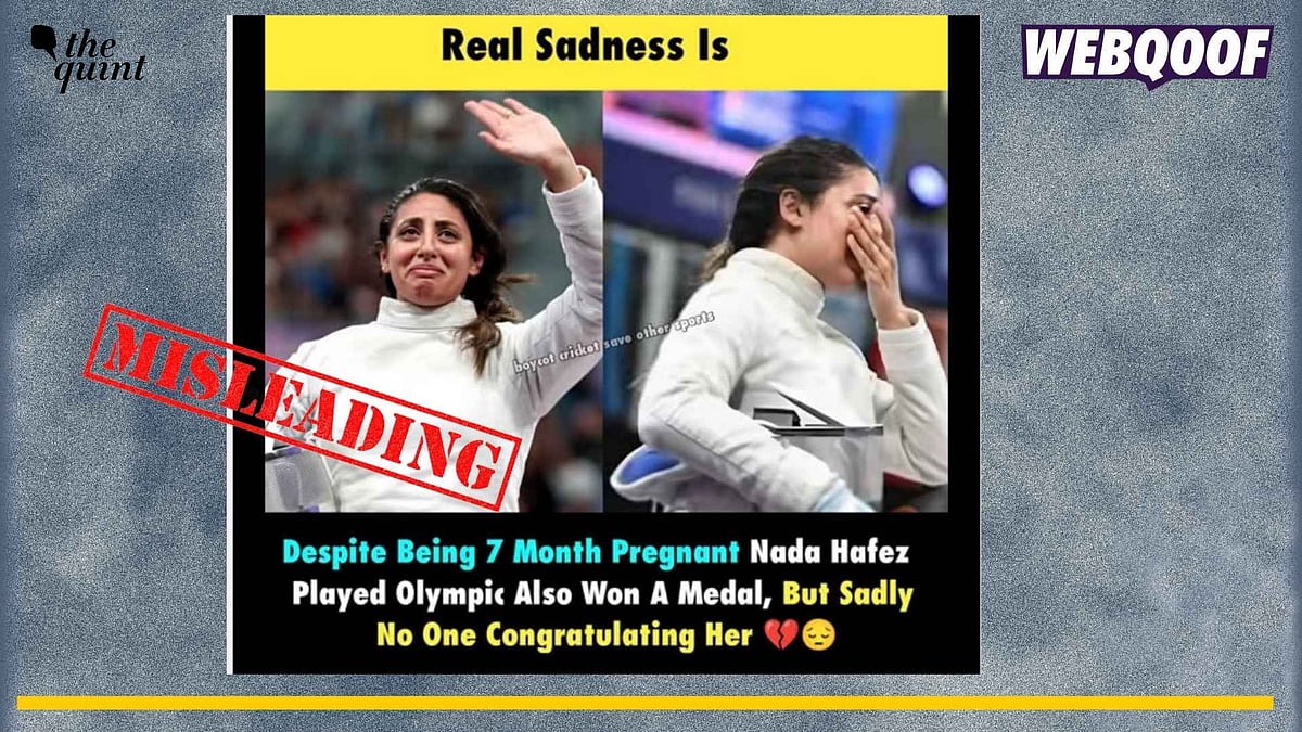 Fact-check | Neither Is Fencer Nada Hafez Indian, Nor Did She Win Any ...